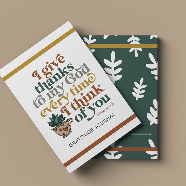 Catholic Gratitude Journal - Etsy