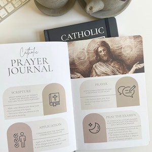 NEW Catholic Prayer Journal | Virgin Mary and Jesus Christ Icons ...