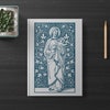 St. Clare of Assisi Waterproof Sticker Catholic Sticker Patron Saint ...