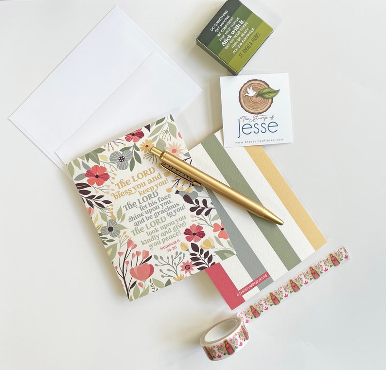 Blessing Greeting Card | Catholic Card| Baptism | First Communion ...