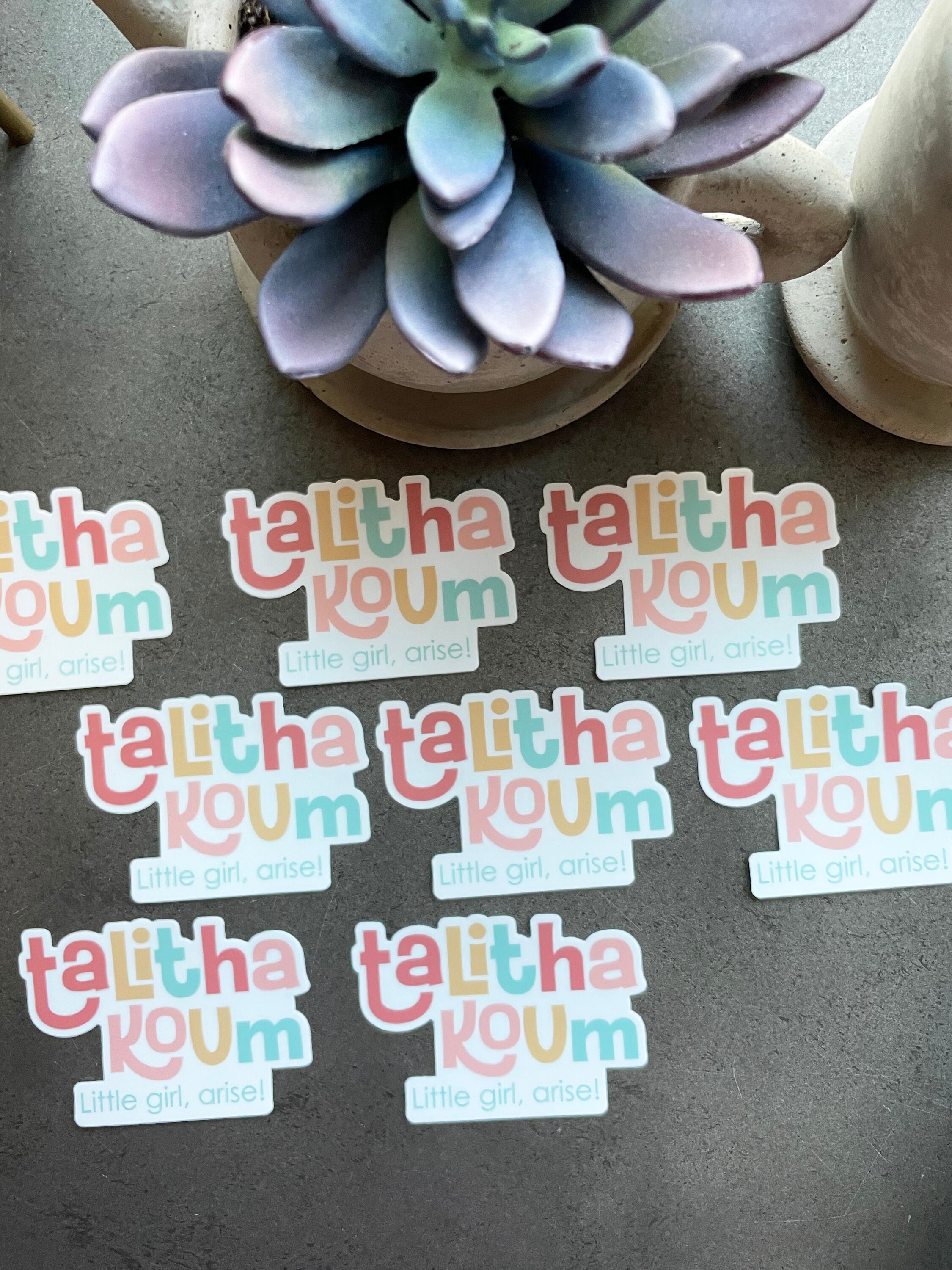 Talitha Koum Little Girl Arise Waterproof Sticker Vinyl - Etsy