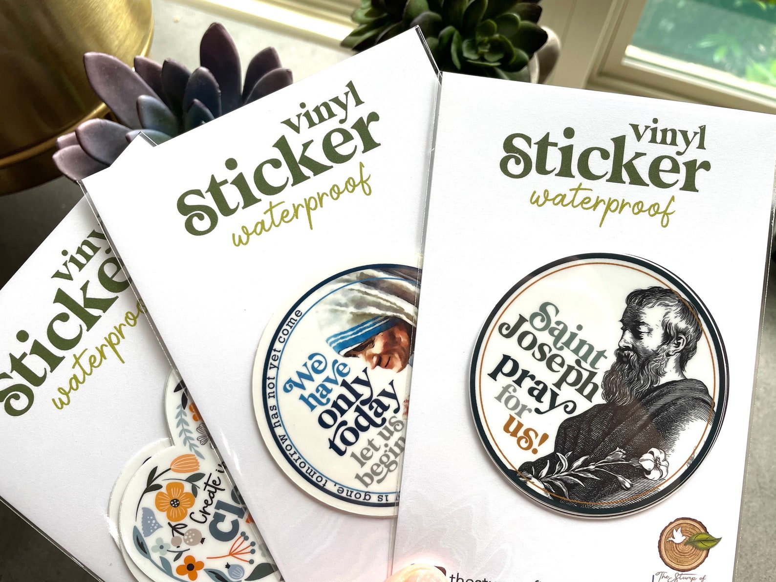 St. Edith Stein Waterproof Sticker | St. Benedicta of the Cross | Gift ...