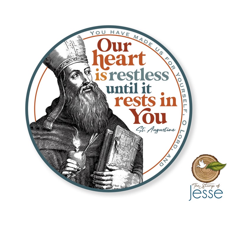 St Augustine Quote - Etsy