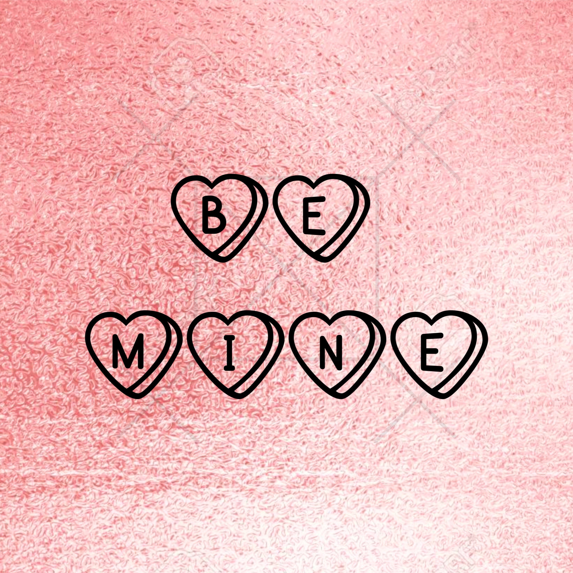 Be Mine Candy Hearts. Valentines Day Svg, Png, Pdf, Jpg. - Etsy