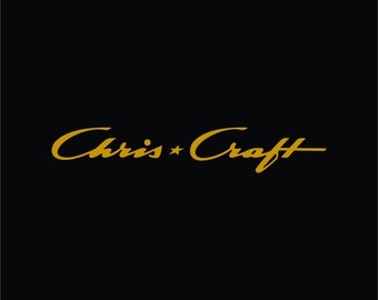 Chris Craft Logo - Etsy