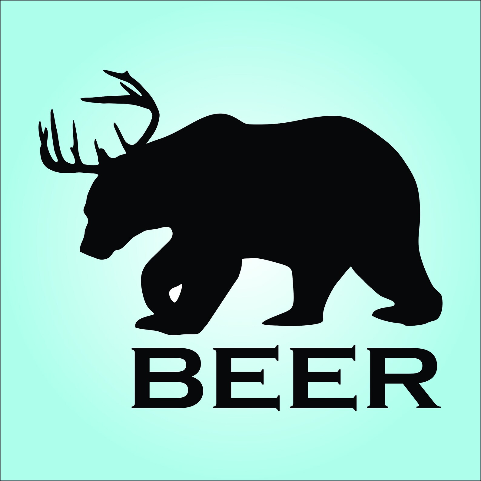 Beer Decal Deer Decal Bear Decal Car Sticker Funny. - Etsy