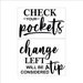 Check Your Pockets ~ Laundry ~ Washer & Dryer (set) Decals. FREE ...