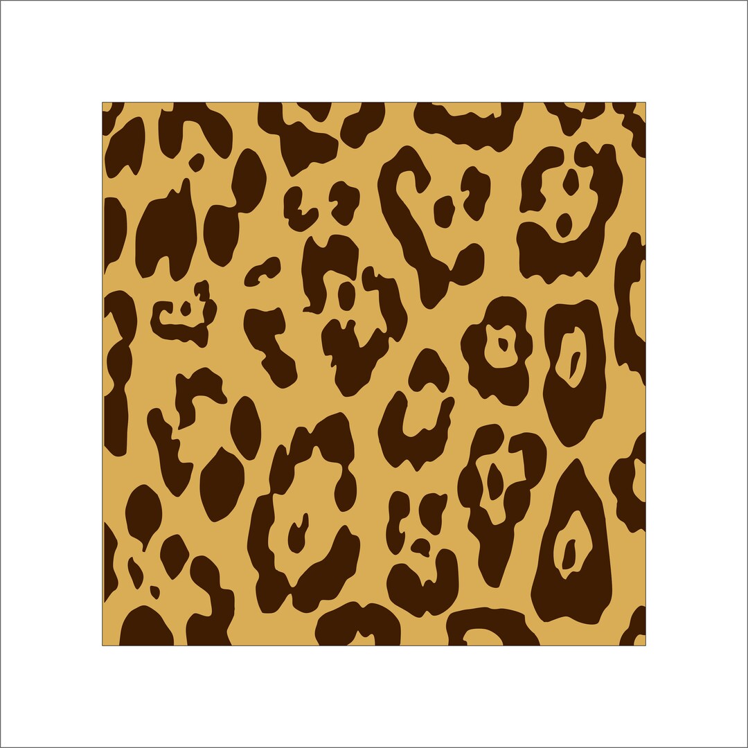 Cheetah Print SVG Cut File, Silhouette, Cricut, SVG DIGITAL File ...