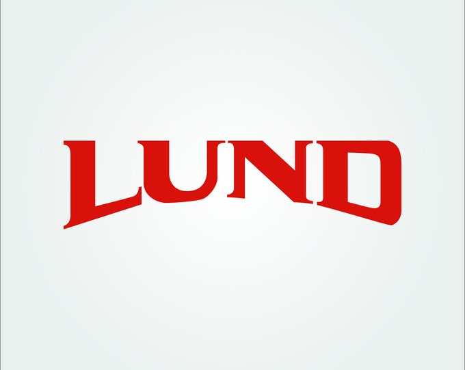 Lund Boat Emblems 22 FREE FAST Delivery DHL Express Stickers Set ...