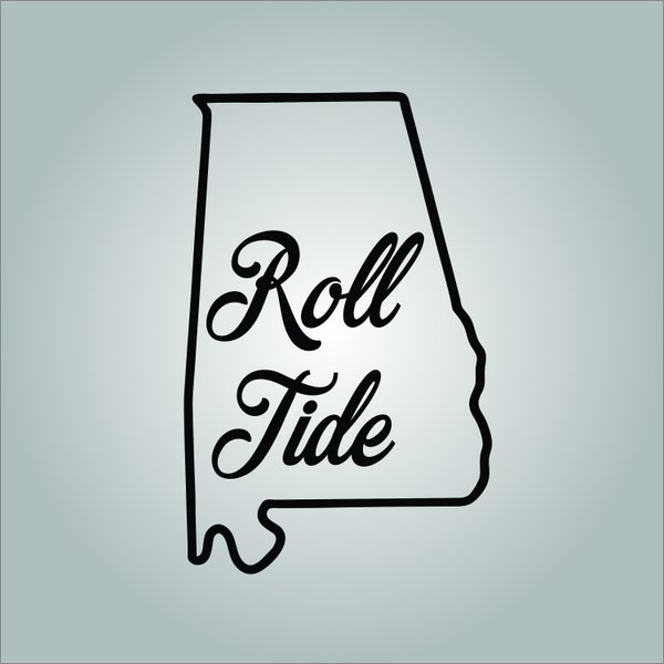 Roll Tide Decal - Etsy