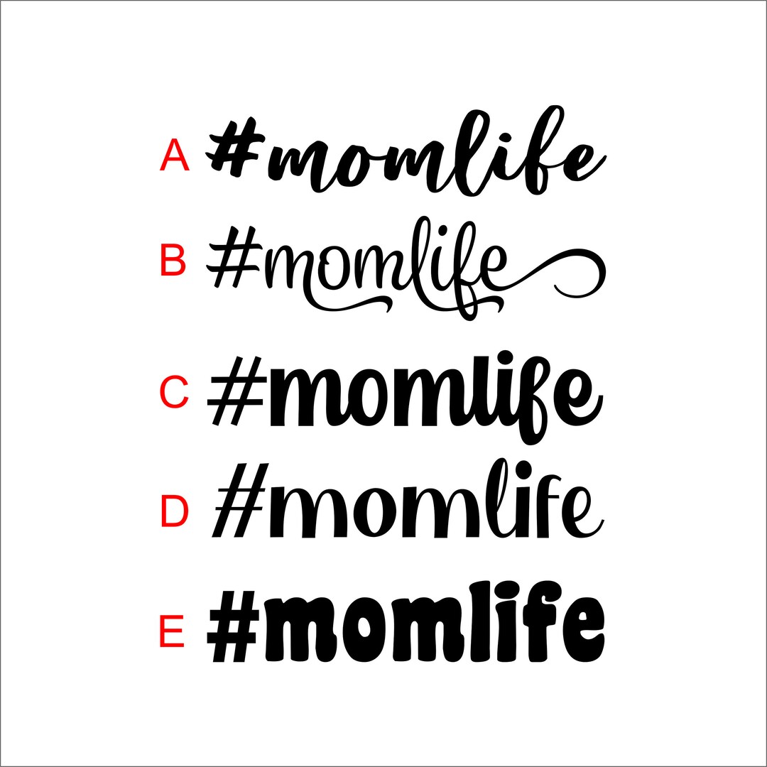 MOM LIFE Decal. Free Shipping. - Etsy