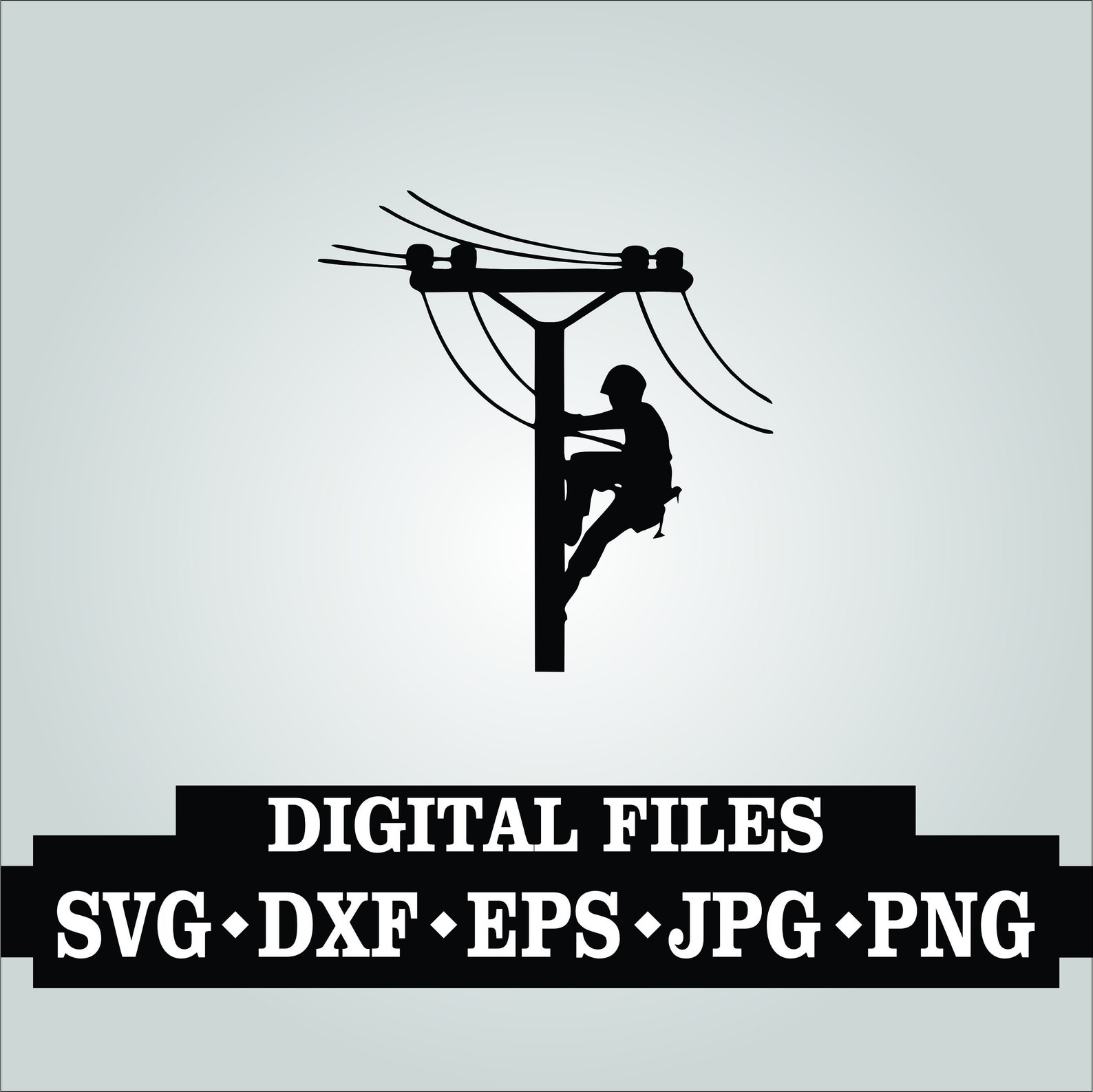 Lineman Electrical SVG Cut File, Silhouette, Cricut, SVG DIGITAL File ...