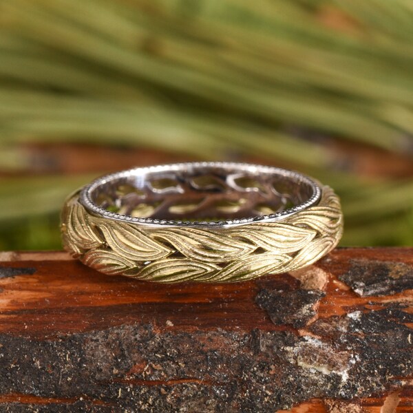 Gold Branch Ring - Etsy