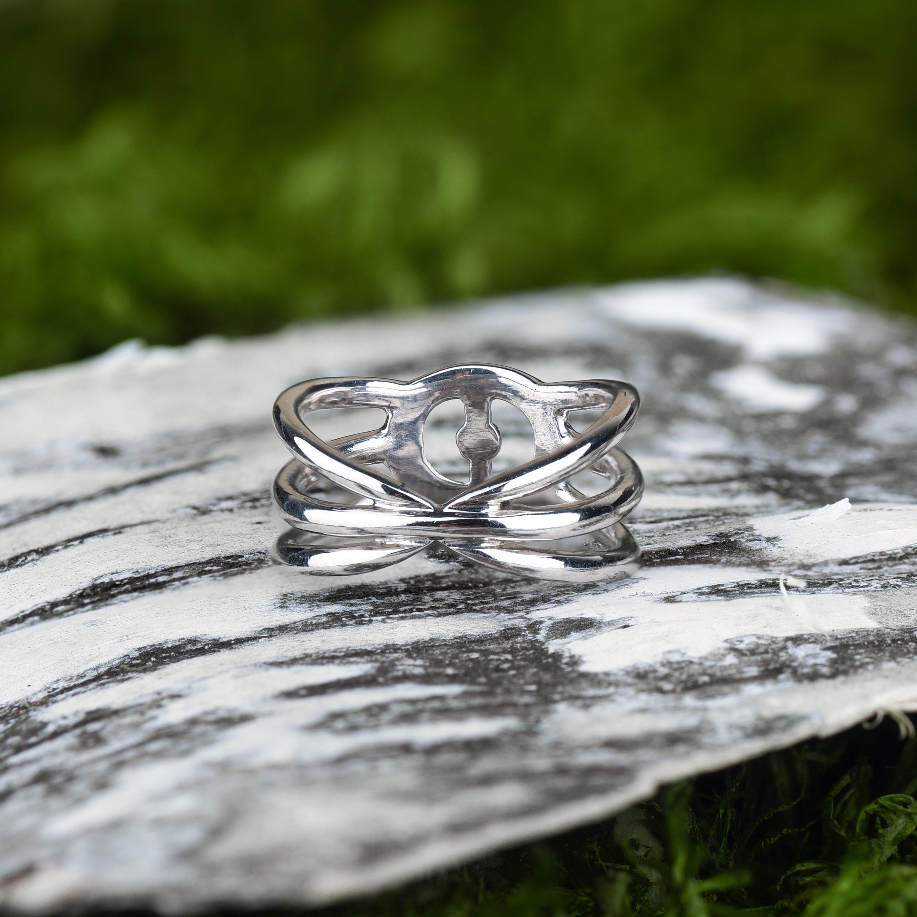 925 Sterling silver pinky ring women Spider wrap ring Silver | Etsy