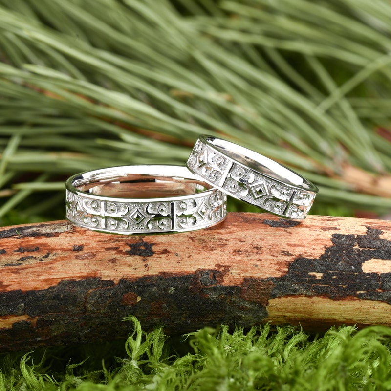 Wedding Rings Rustic - Etsy