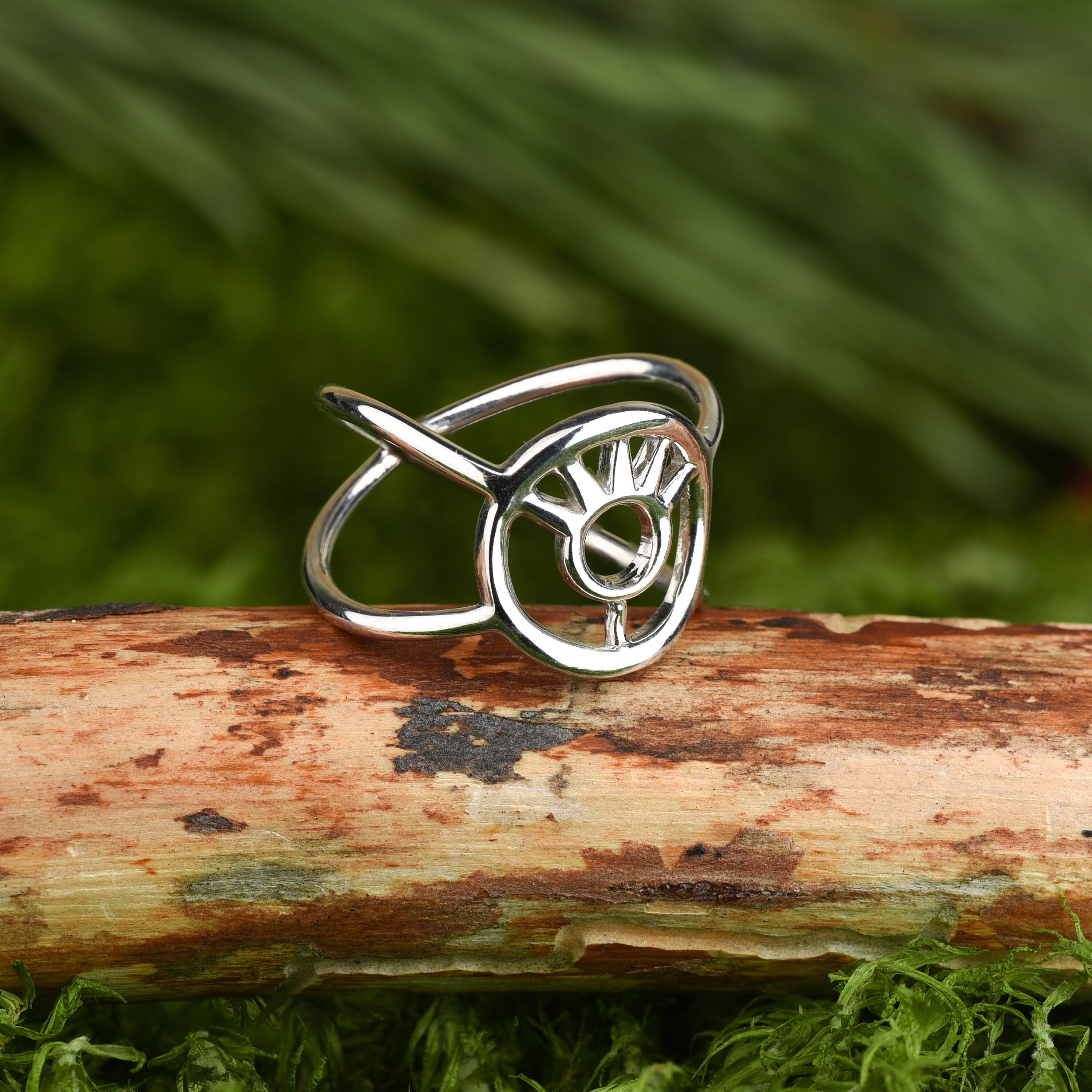 925 silver funky rings Trendy pinky rings Boho stacking ring | Etsy