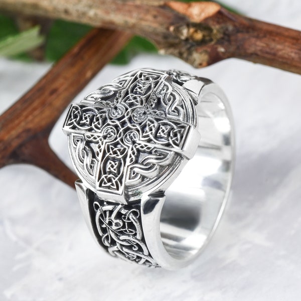 Mens Celtic Ring - Etsy