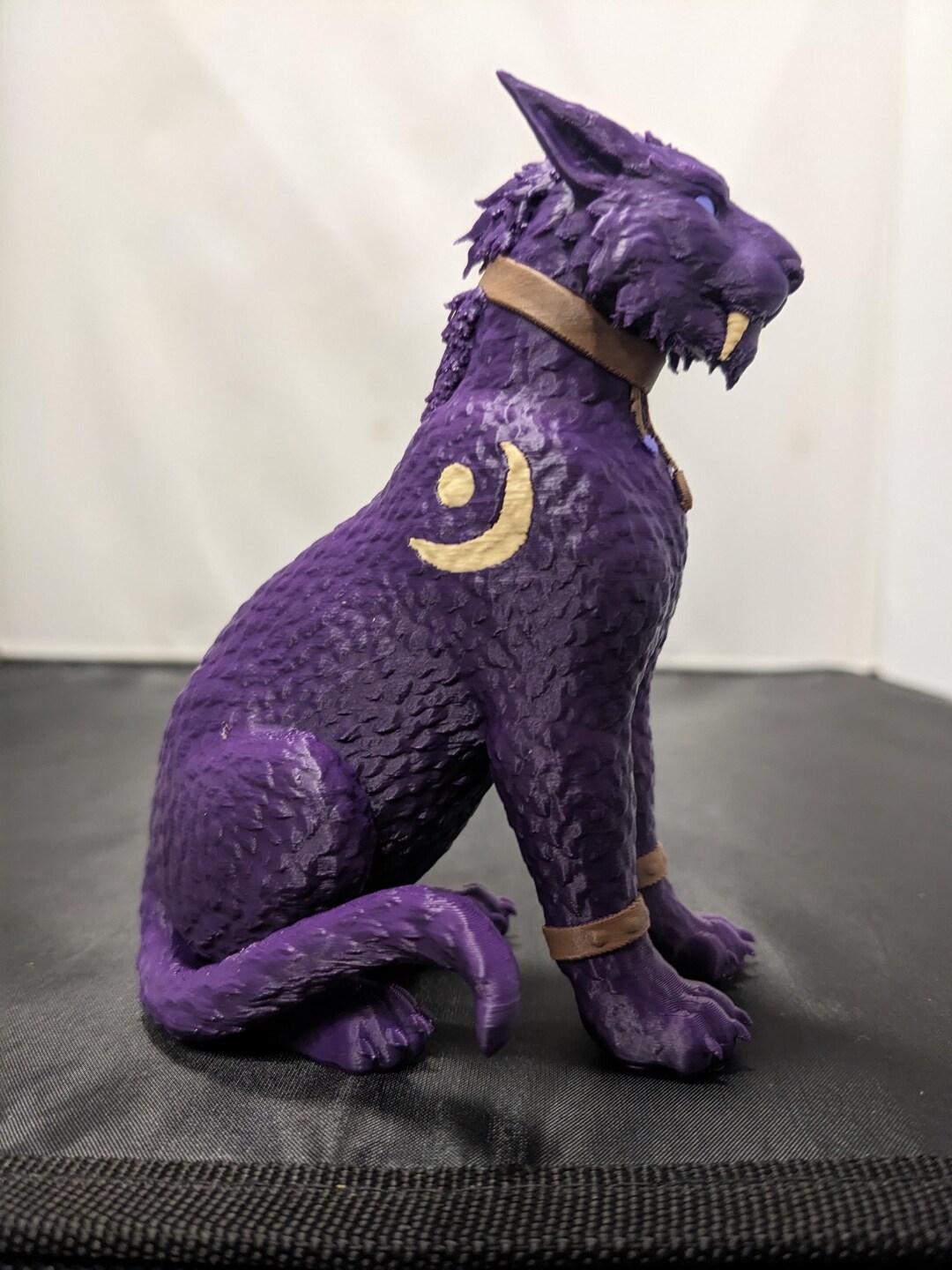 Night Elf Cat Form Figure Wow Sculpture - Etsy
