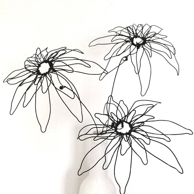 Wire Flower - Etsy