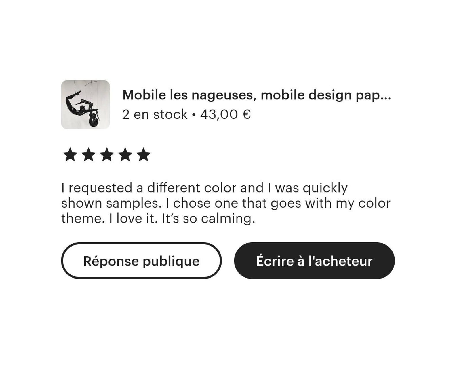 Swimmers Mobile, Paper Origami Mobile, Black & White Mobile, Sea Mobile ...