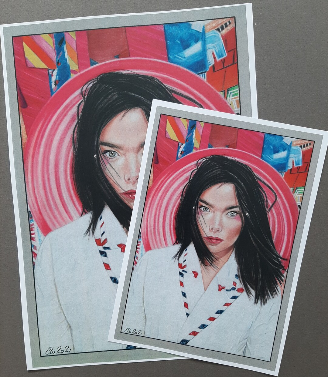 Print. Bjork Fanart. Signed Print. - Etsy