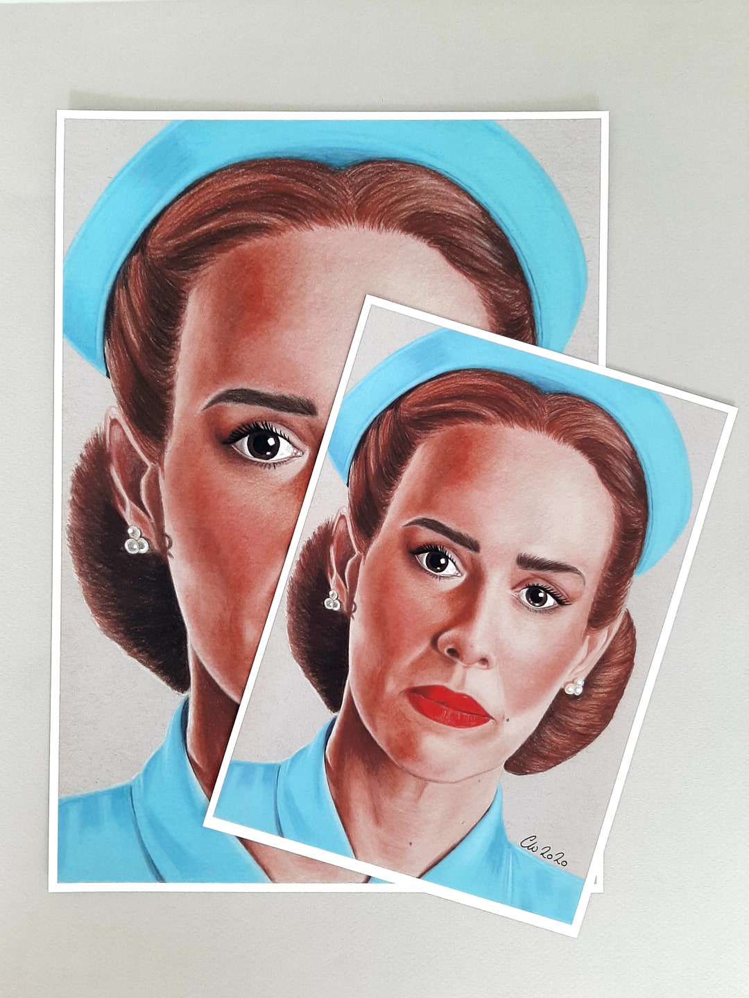 Print. Mildred Ratched. Signed Fanart - Etsy