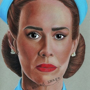 Print. Mildred Ratched. Signed Fanart - Etsy