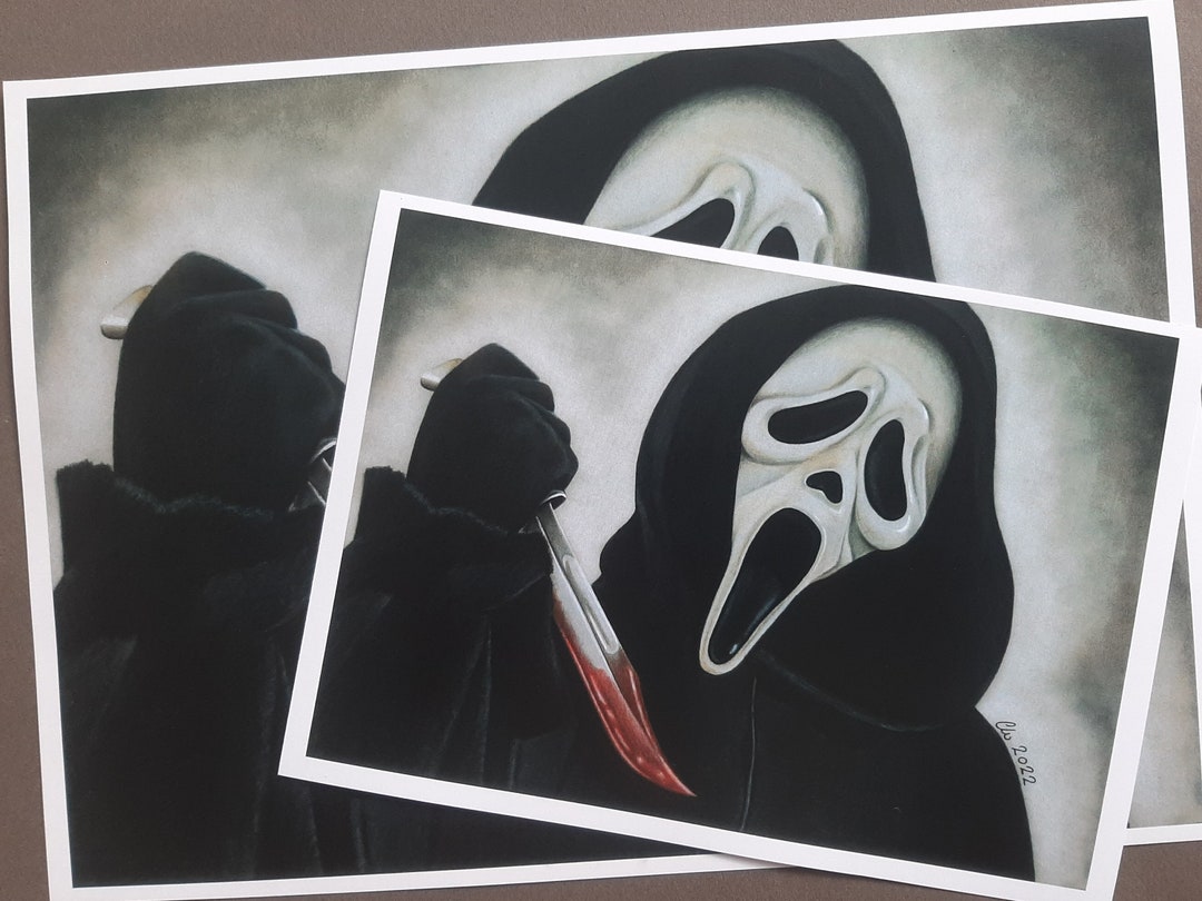 Print of Ghostface. Scream Fanart. - Etsy