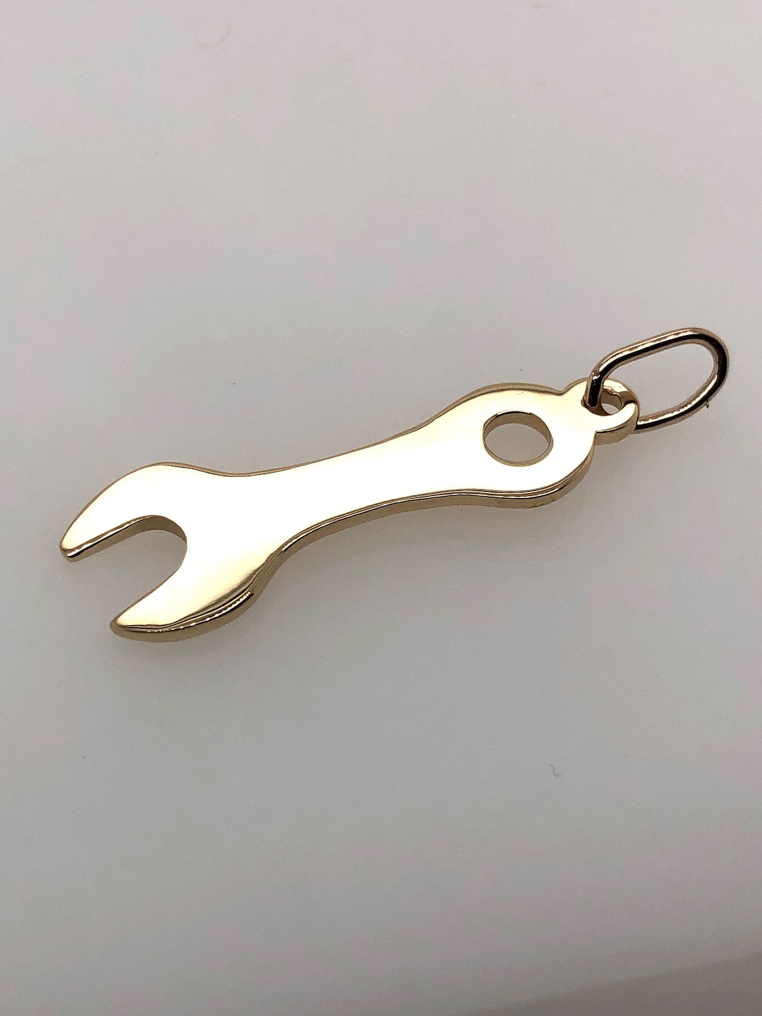 Vintage 14k Gold Handmade Wrench - Etsy