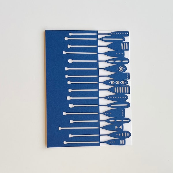 Rowing Card - Etsy