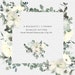 Ivory Bouquet, White Watercolor Floral Clipart, Bouquets, Seamless ...