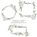 Ivory Bouquet, White Watercolor Floral Clipart, Bouquets, Seamless ...