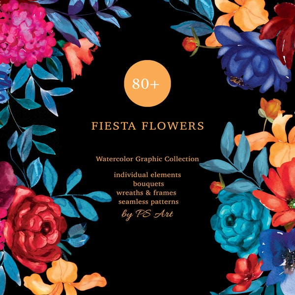 Fiesta Flowers - Etsy