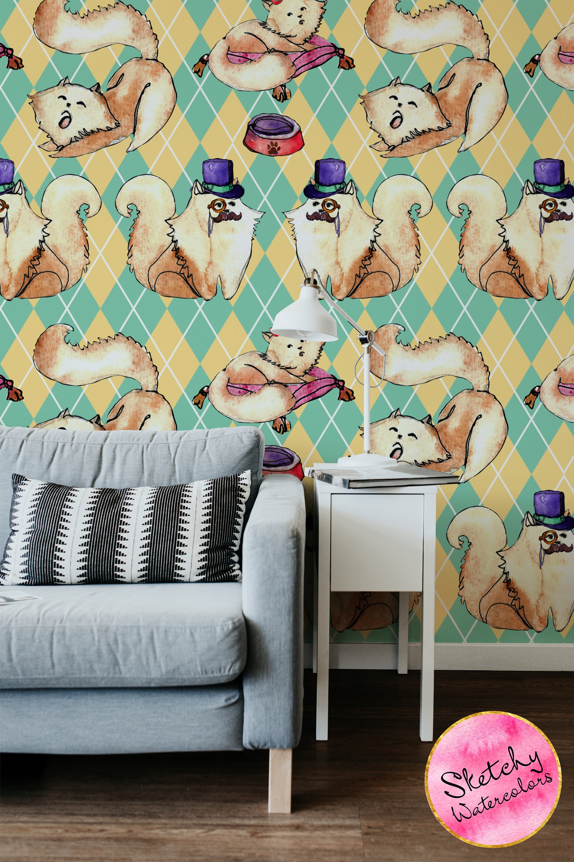 Cat Digital Paper Cat Background Cat Paper Pack Cat - Etsy