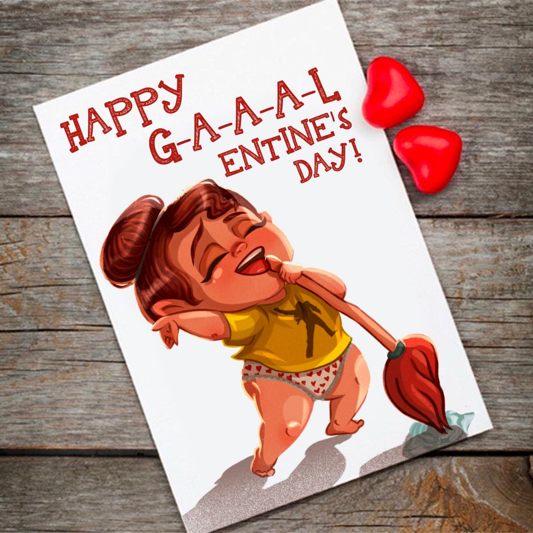 PRINTABLE Galentine's Card, Galentine Download, Galentine's Day Card ...