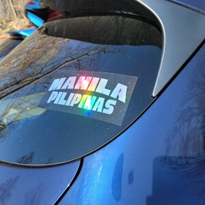 Manila Jeepney Sign Vinyl Sticker (2 Pieces) - Etsy