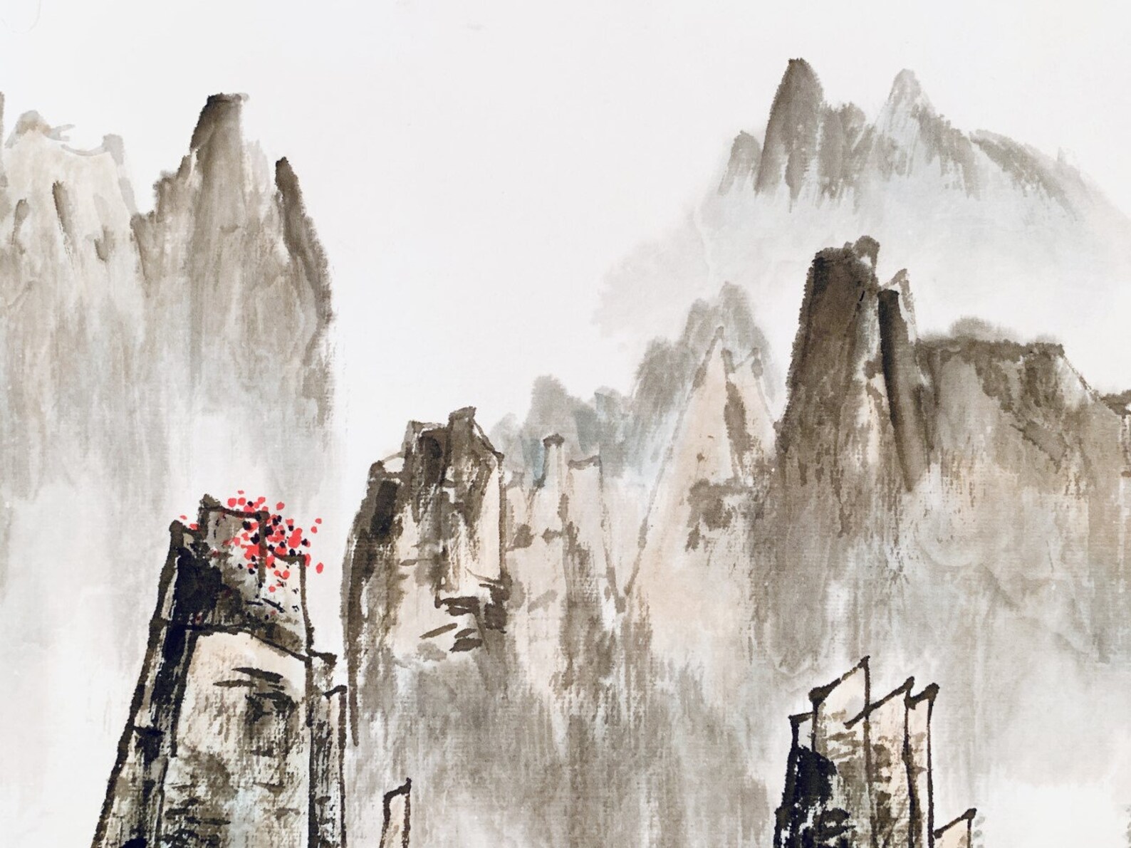 Guilin in Autumn – Original Chinese Traditional Brush Painting ...