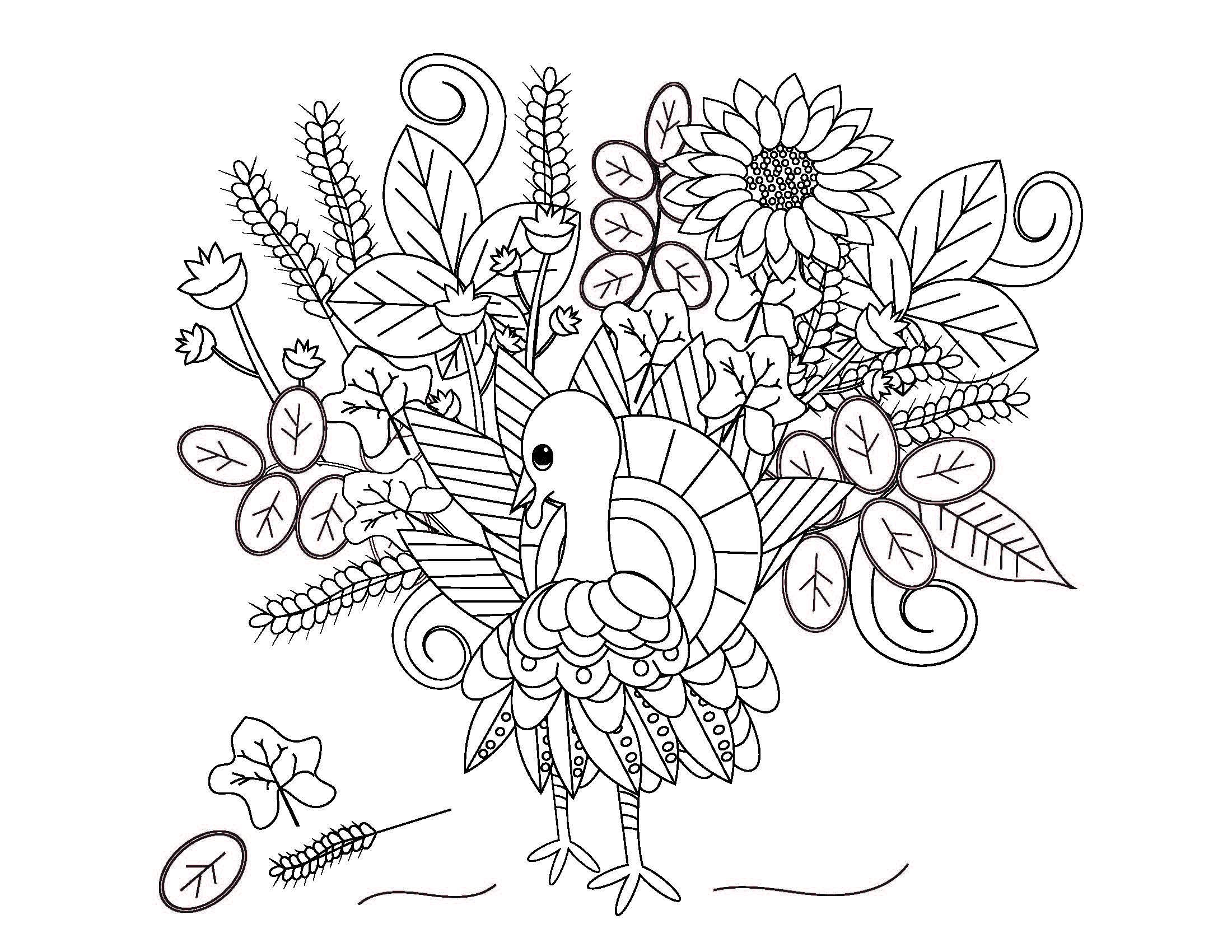 Thanksgiving Coloring Pages and Activities| Fall and Autumn Kids and ...