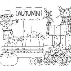 Thanksgiving Coloring Pages and Activities| Fall and Autumn Kids and ...