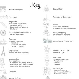 Paris Bingo! France Scavenger Hunt, Coloring Activities. Europe Kids ...