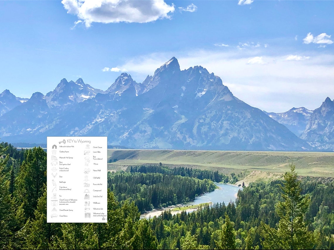 Yellowstone Bingo| National Park Travel Kids, Vacation Games, Travel ...