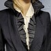 Women's Opera/evening Jacket. Frankie Morello. Ruffle Collar and Cuffs ...