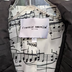 Women's Opera/evening Jacket. Frankie Morello. Ruffle Collar and Cuffs ...