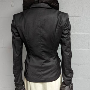 Women's Opera/evening Jacket. Frankie Morello. Ruffle Collar and Cuffs ...