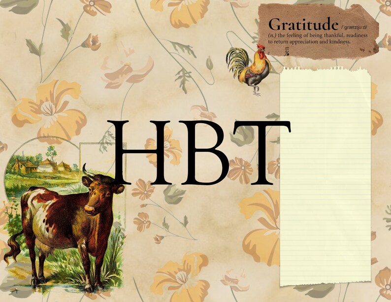 Fancy Farm Junk Journal Digital Kit - Etsy