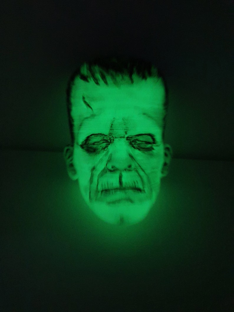 Frankenstein Magnet, Frankensteins Monster Glow in the Dark Horror ...