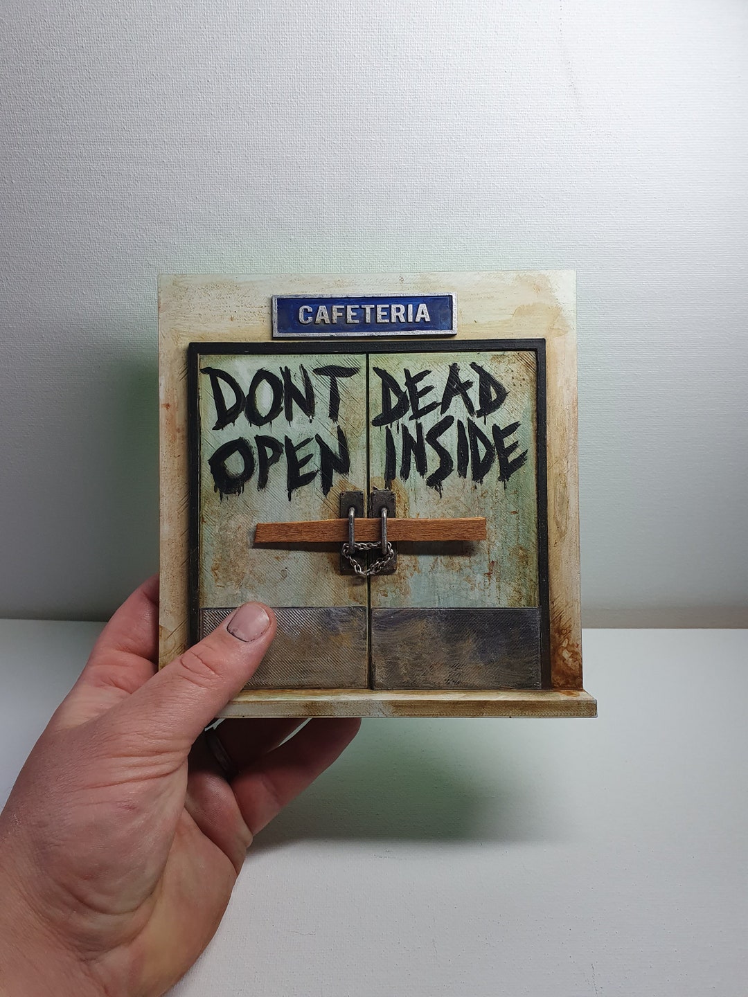 The Walking Corpse, Dont Open Dead Inside! Door Display. A Door for ...