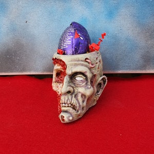 Undead Organizer: Small Zombie Head Desk Tidy for Paperclips, Spare ...