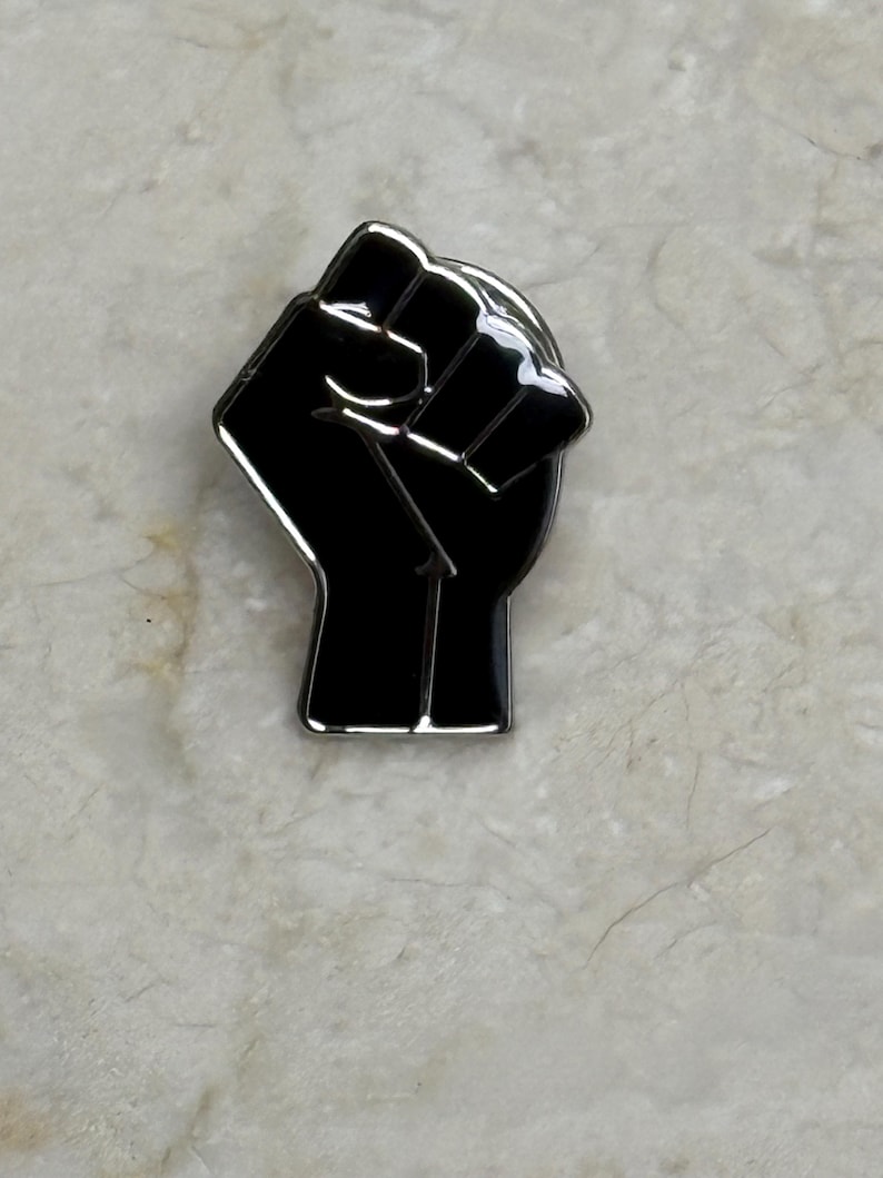 Solidarity - Black Fist (small) - Etsy