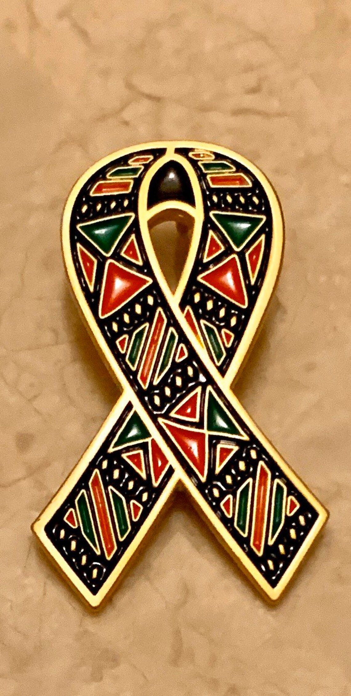 Black Heritage Awareness Lapel Pin Etsy